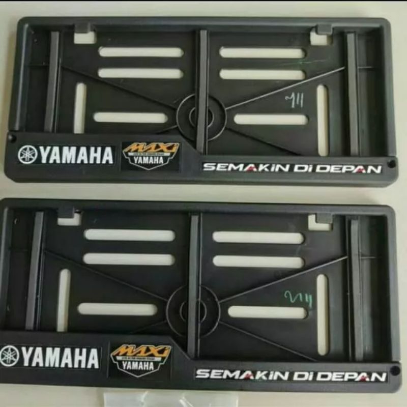 Jual cover plat nomor motor dudukan plat nomor tempat plat nomor yamaha ...