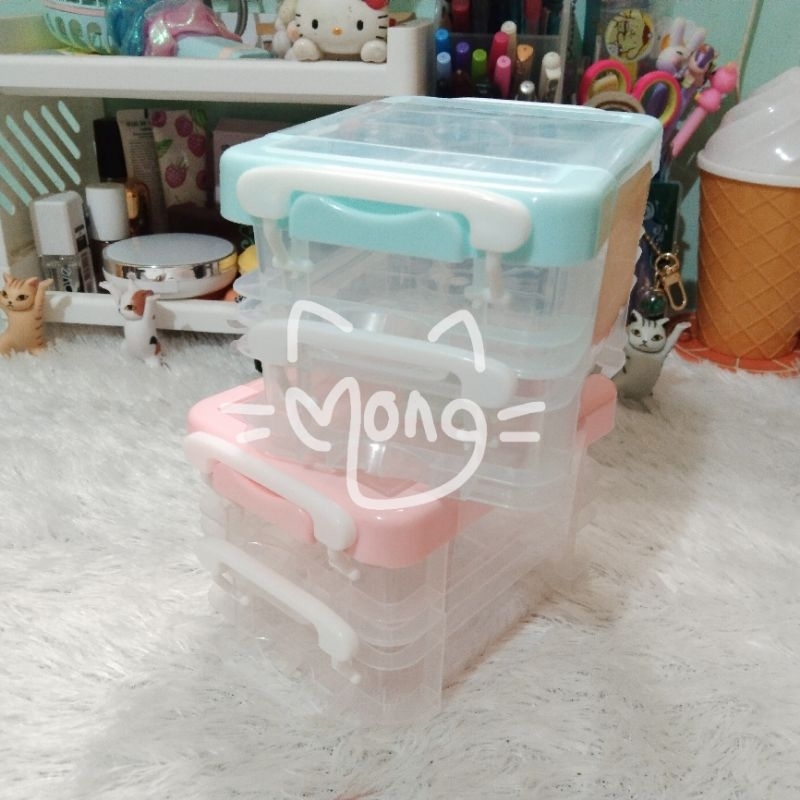 Jual READY STOCK! MR DIY storage box photocard | Shopee Indonesia