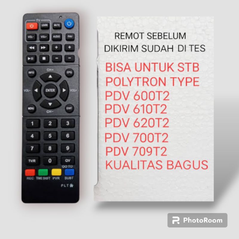 Jual Remote stb Polytron/Remot set top box polytron | Shopee Indonesia