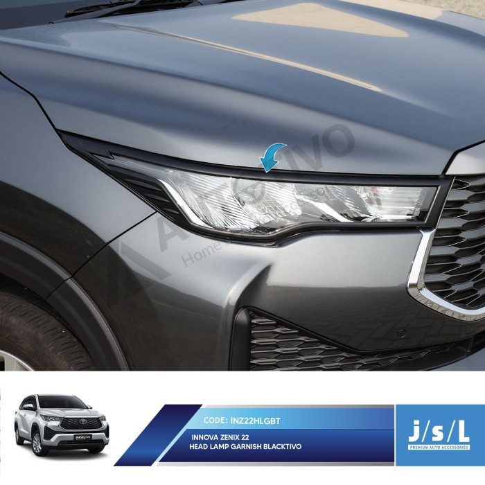 Jual Paket Innova Zenix Garnish Garnis Lampu Head Lamp / Tail Lamp ...