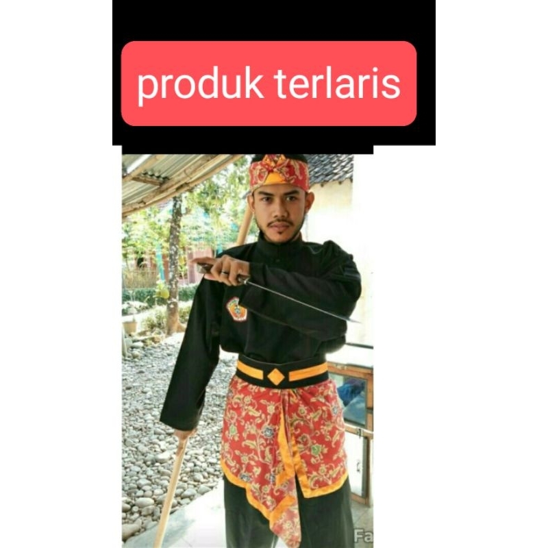 Jual sembong pencak silat / tapih pencak silat /dodot pencak silat ...
