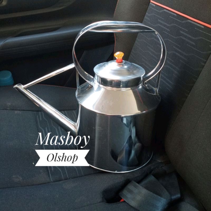 Jual Teko Angkringan Stainless 7 Liter Ceret Angkringan Teko Thai Tea ...