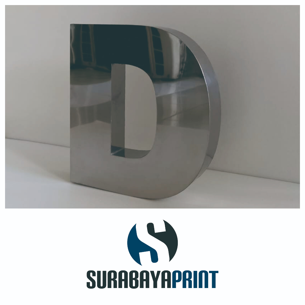 Jual Huruf Timbul Stainless Custom logo dan tulisan | Letter Timbul ...