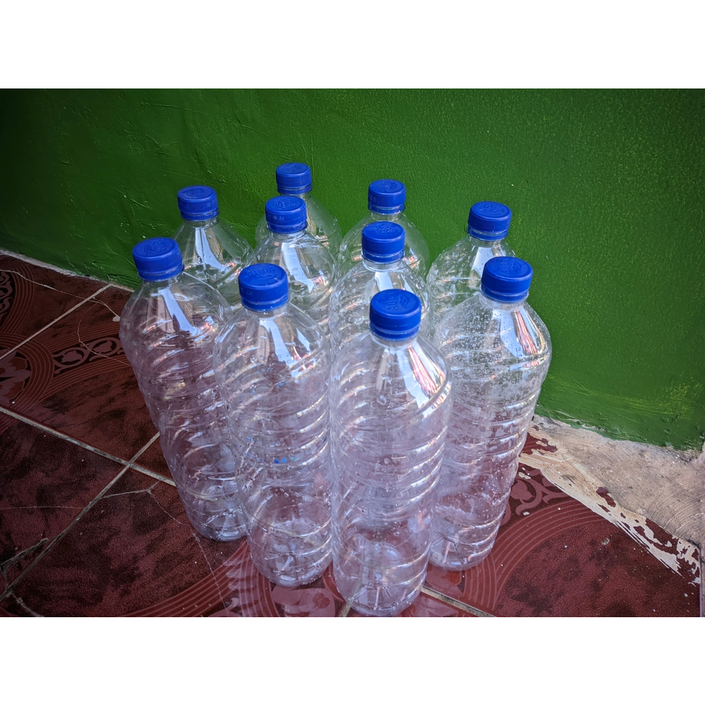 Jual Botol bekas aqua 1.5 L 10pcs | Shopee Indonesia