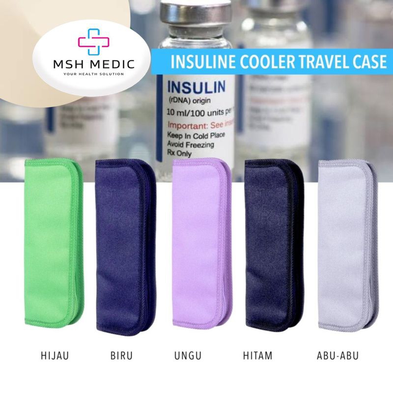 Jual Tas Pendingin Portable - Tas insulin Cooler Bag Diabetic Foill | Shopee Indonesia