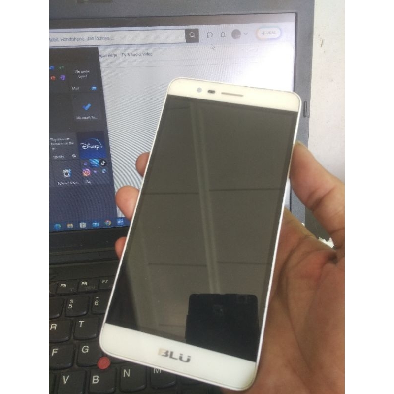 Jual LCD with Touch Screen for BLU Studio One Plus - Putih Copotan Ori | Shopee Indonesia