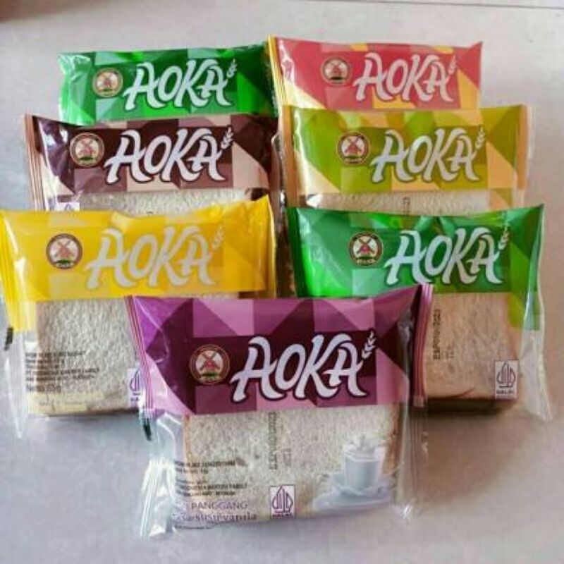 Jual Roti Aoka/Kemasan Eceran Ya kak | Shopee Indonesia