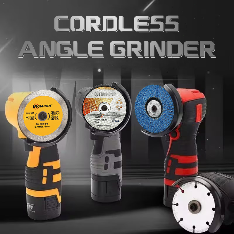 Jual 16.8V Angle Grinder Mesin Gerinda Tangan Gerinda Cordless Elektrik ...
