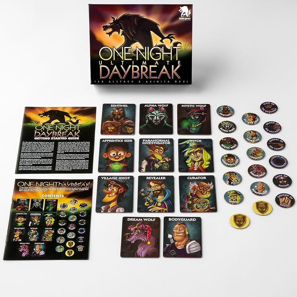 Jual Permainan Kartu One Night Ultimate Werewolf Daybreak Original ...
