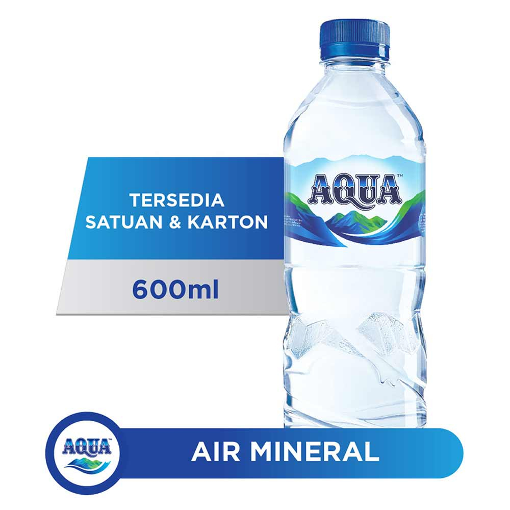 Jual Aqua Botol 600 ml | Shopee Indonesia