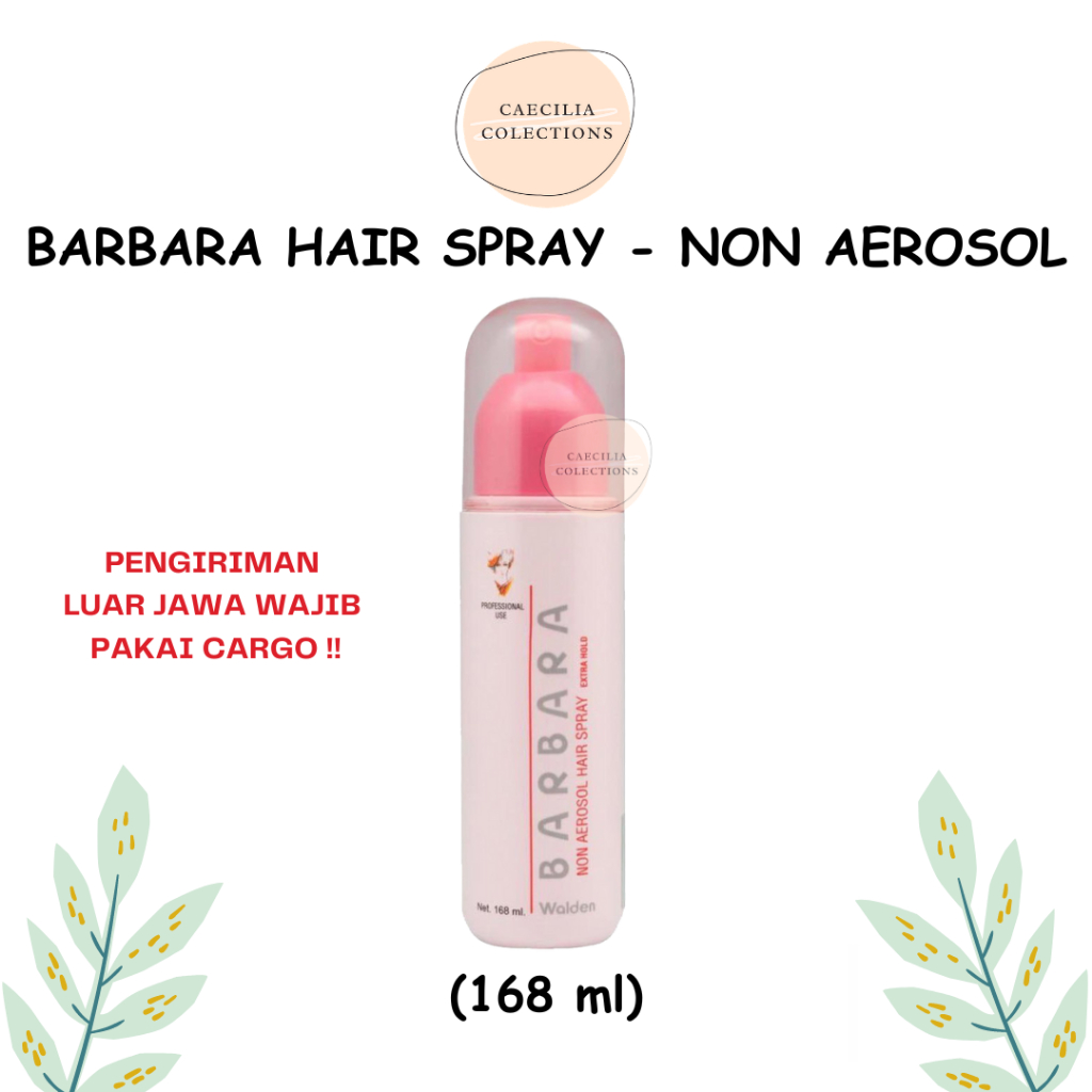 Jual CC - Barbara Walden – Non Aerosol Extra Hold Hair Spray ( 168 ML ) | Shopee Indonesia