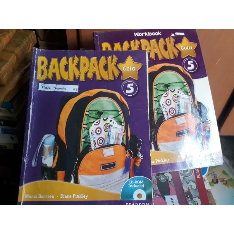 Jual BUKU BACKPACK GOLD 5 TEXTBOOK DAN WORKBOOK | Shopee Indonesia