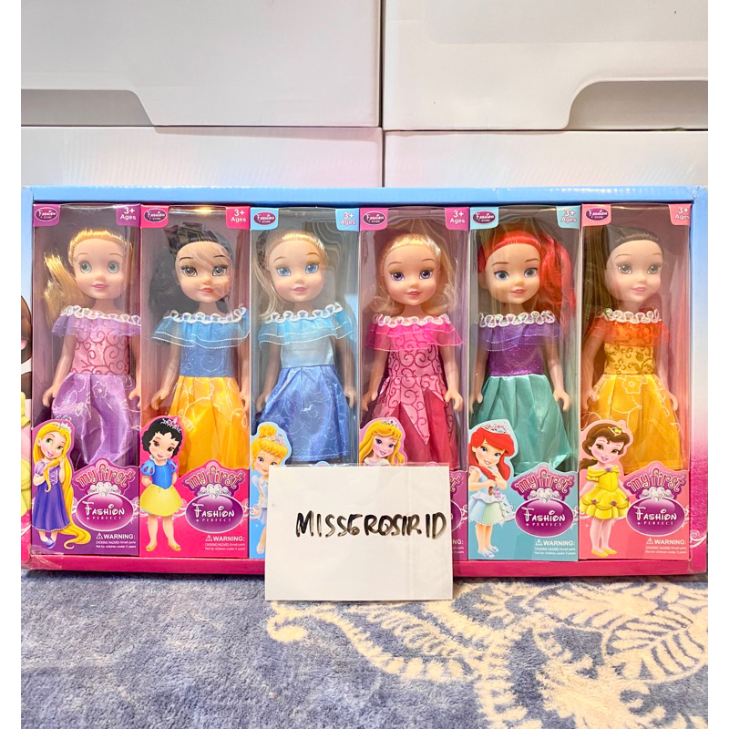 Jual Boneka Disniy Princess (My first Fashion) | Shopee Indonesia