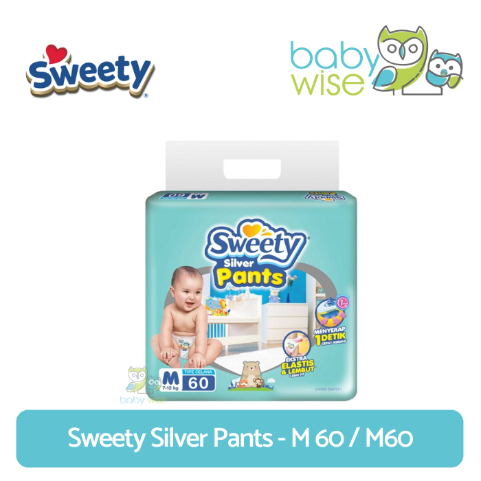 Jual Sweety Silver Pants - M 60 / M60 | Shopee Indonesia