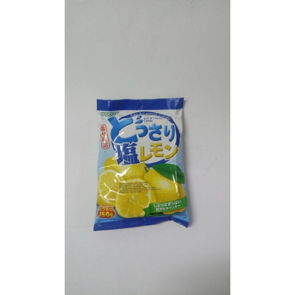 Jual Permen Cocon Salt and Lemon Candy 150 gr | Shopee Indonesia