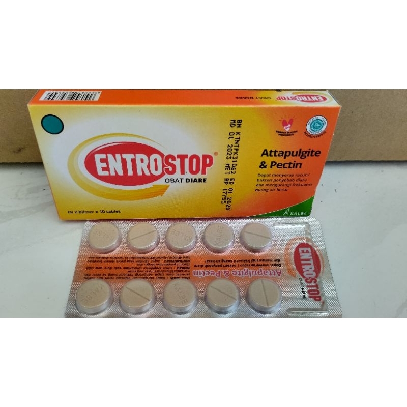 Jual Neo Entrostop Strip Isi 10 Tablet / Obat Untuk Diare | Shopee ...