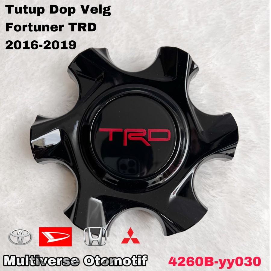 Jual Tutup Dop velg Fortuner TRD 2016-2021 Original Toyota 1pcs ...