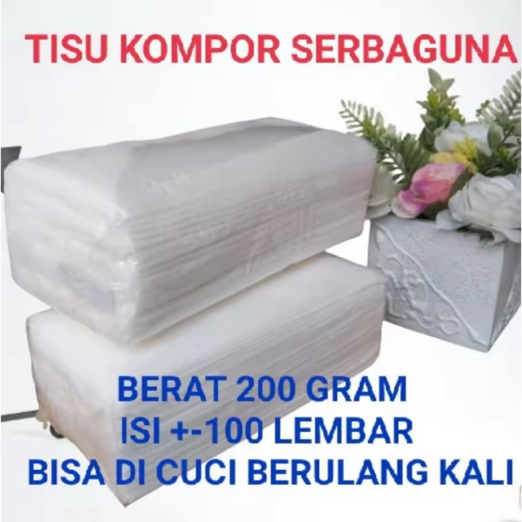 Jual TISU KOMPOR SERBAGUNA 200 GRAM TISU AJAIB TISU CUCI ULANG/ BE ...