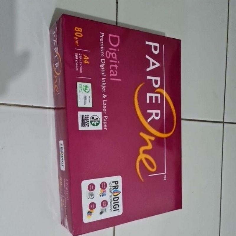 Jual kertas paper one A4 80 gram | Shopee Indonesia