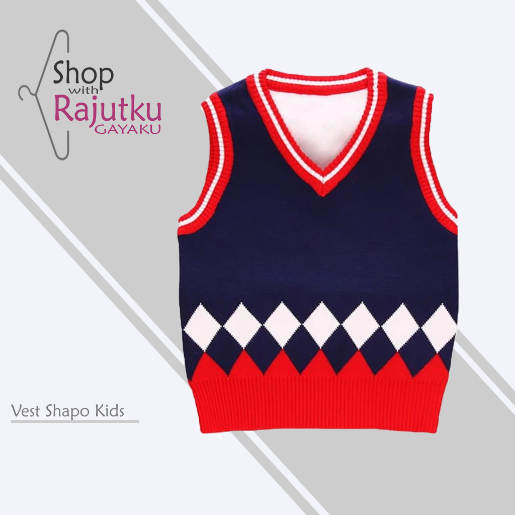 Jual Rompi Rajut Anak Usia 3-8 Tahun Rompi Rajut Anak Murah Berkualitas ...