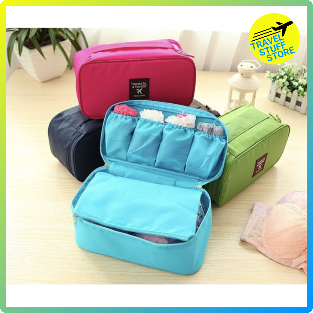 Jual Tas pakaian dalam / Pouch travel / Pouch pakaian dalam / Organizer ...
