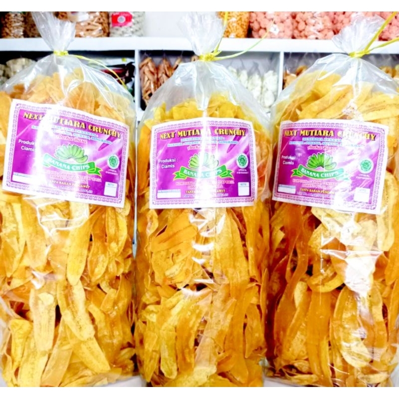 Jual CEMILAN MAKANAN RINGAN SNACK ( kripik pisang ) | Shopee Indonesia