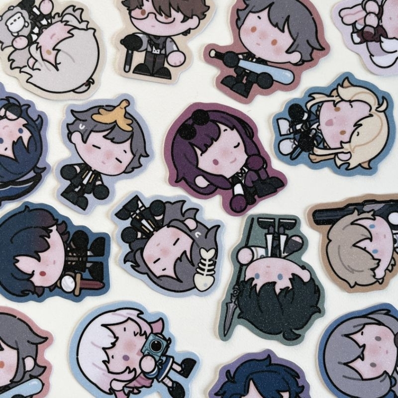 Jual [Buy One Get One] Honkai Star Rail HSR glitter stickers (gacha ...