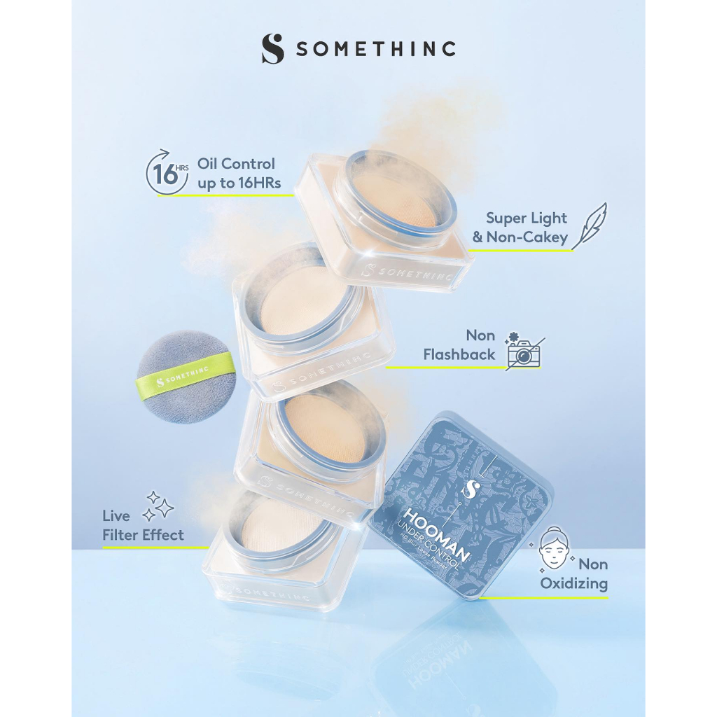Jual SOMETHINC HOOMAN UNDER CONTROL HD BLUR LOOSE POWDER BEDAK TABUR ...