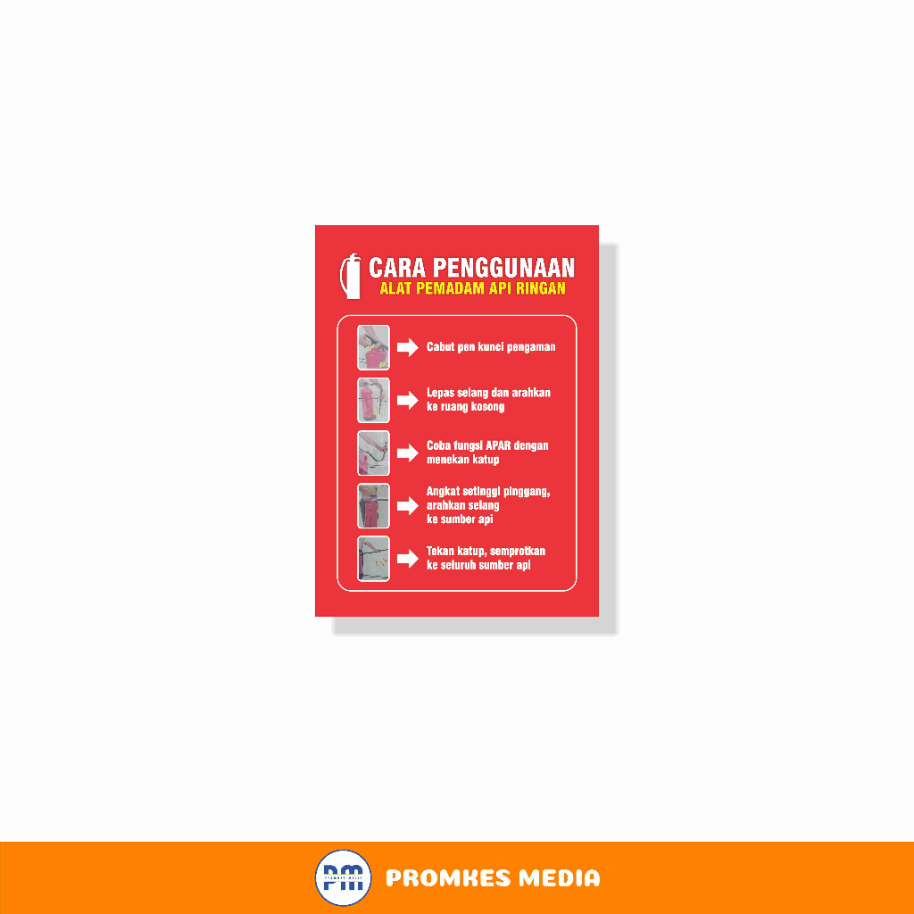 Jual Sign Cara Penggunaan Apar | Shopee Indonesia