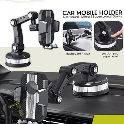 Jual Holder HP Kaca Meja Dashboard Mobil Super Kuat Dudukan Handphone ...