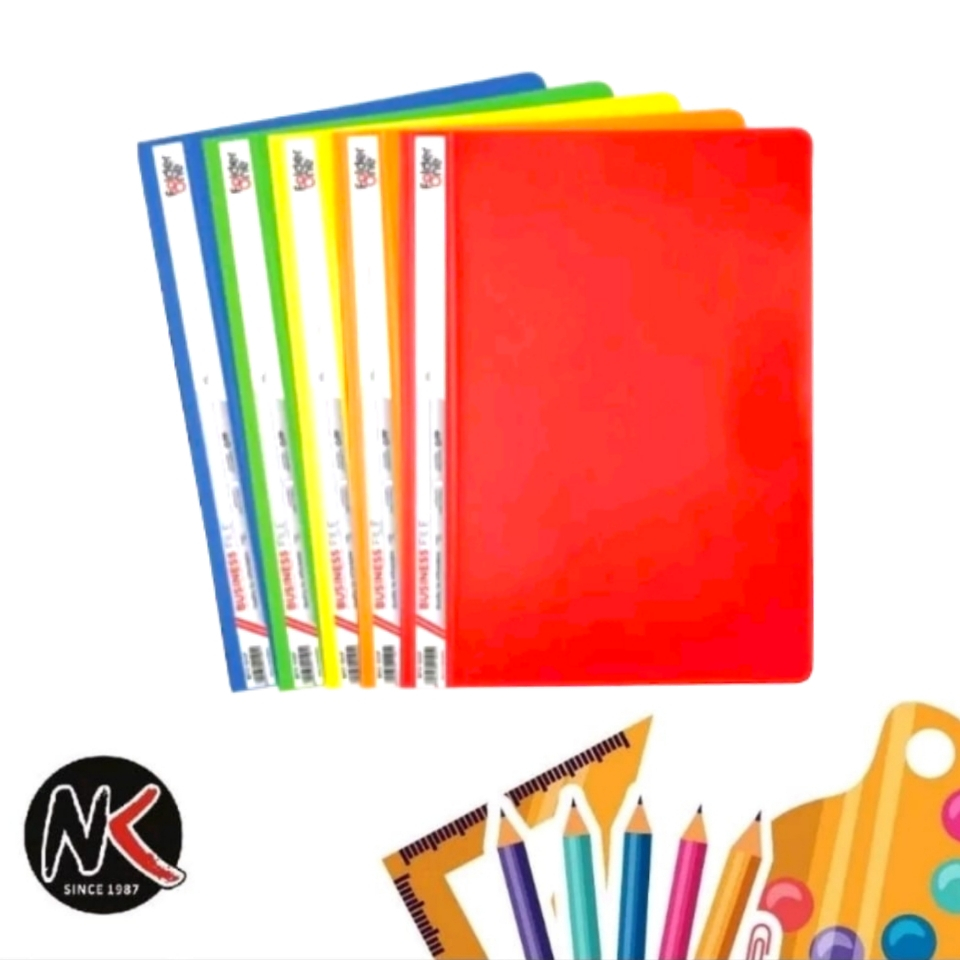 Jual Business File F4 Warna/Bisnis File/Dokumen Organizer/Map Plastik ...