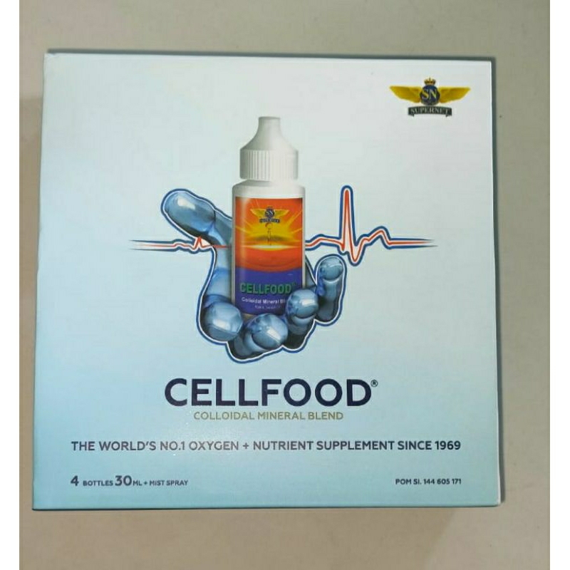 Jual CELL FOODS 100% ORIGINAL(1Box4Botol) RESMI | Shopee Indonesia