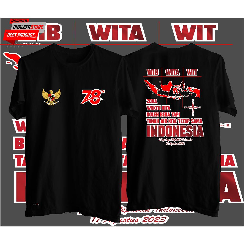 Jual Kaos Distro HUT RI 78th Indonesia Kemerdekaan Indonesia 17 Agustus ... Jual Kaos Distro HUT RI 78th Indonesia Kemerdekaan Indonesia 17 Agustus ...