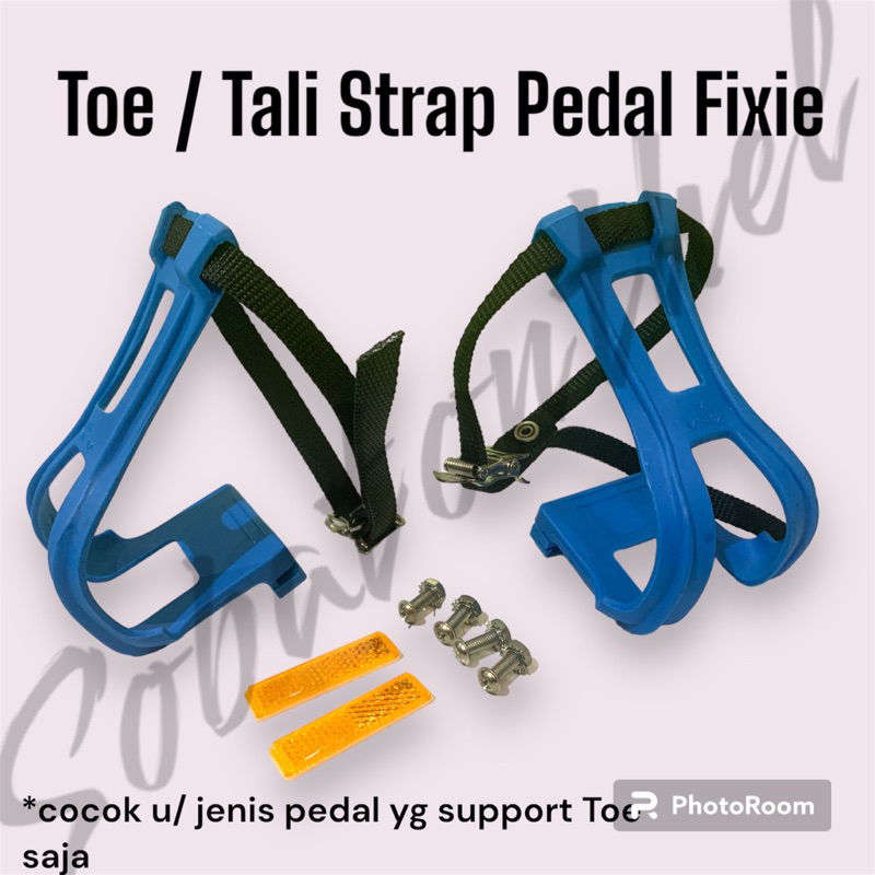 Jual Toe / Tali Strap Pedal Sepeda Fixie Wellgo Taiwan | Shopee Indonesia