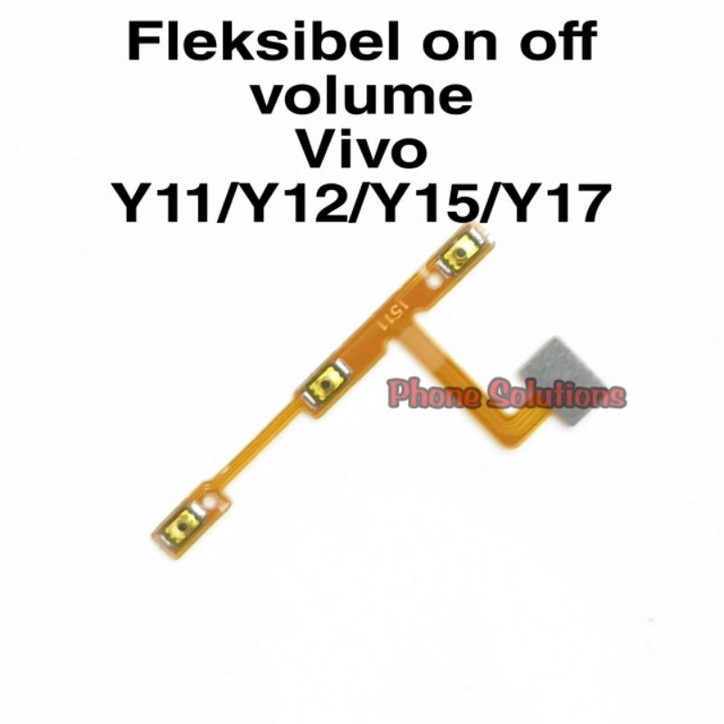 Jual FLEXIBLE ON/OFF + VOLUME & TOMBOL LUAR VIVO Y11/Y12/Y15/Y17 | Shopee Indonesia