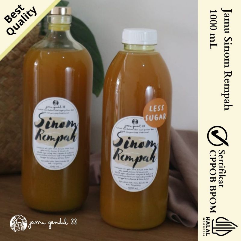 Jual Jamu Sinom Rempah - Ready to Drink Jamu by Jamu Gendul 88 | Shopee Indonesia