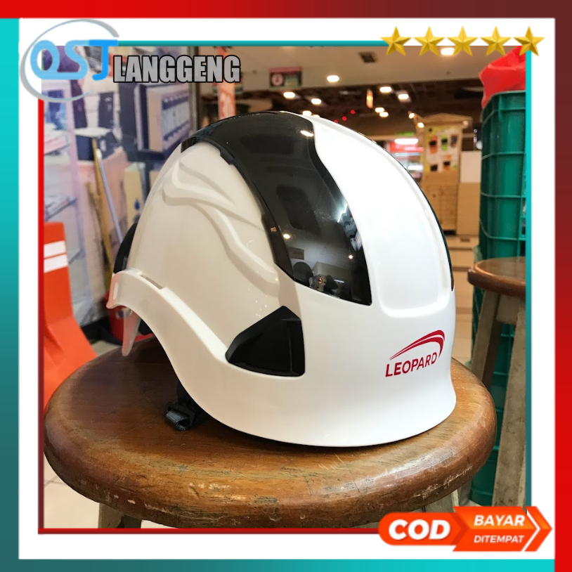 Jual Helm Safety Panjat Leopard Lphl 0356 / Safety Helmet Climbing ...