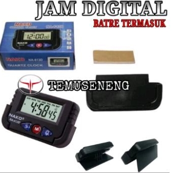 Jual Jam Digital Mobil Interior Dasbord Mobil Meja Kantor Kamar Batre ...