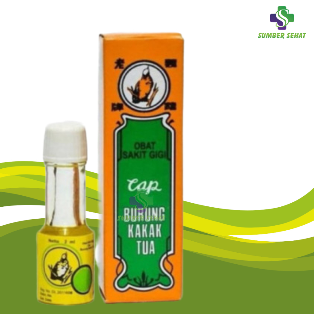 Jual BURUNG KAKAK TUA OBAT SAKIT GIGI 2 ML | Shopee Indonesia