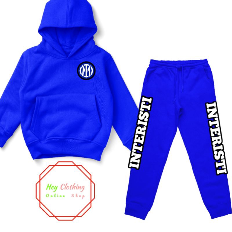 Jual STELAN HOODIE JOGGER JAKET ANAK CELANA JAKET INTER MILAN | Shopee ...