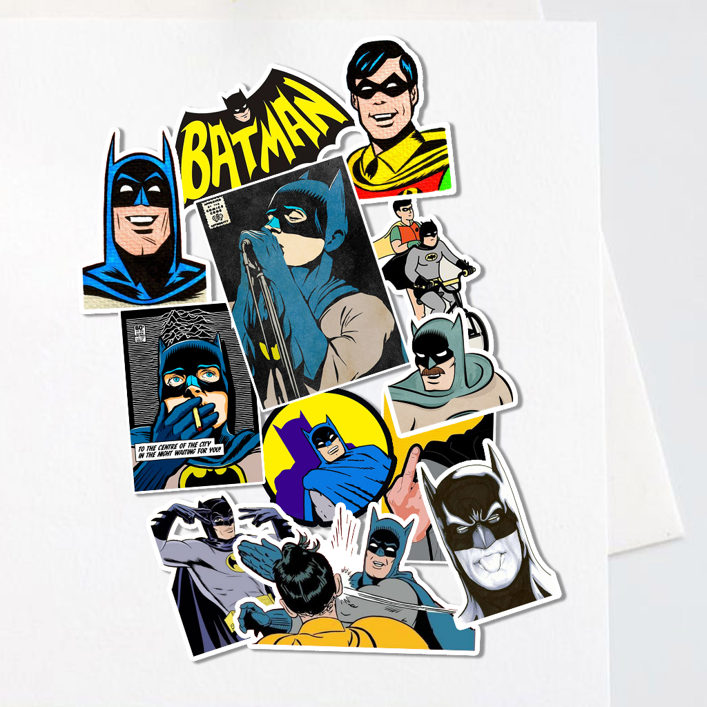 Jual Sticker Aesthetic Stiker Batman WaterProof Tumblr Handphone (12 ...