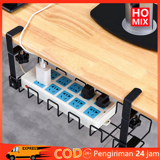 Jual Rak Penyimpanan Kabel Charger untuk Bawah Meja Stop Kontak Colokan ...