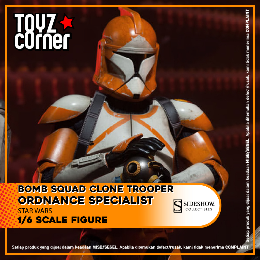 Jual Toyz Corner - Sideshow #100192 1/6 Scale Figure Star Wars - Bomb ...