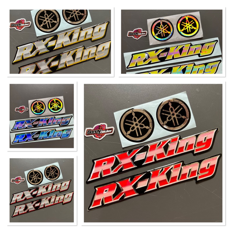 Jual STICKER EMBLEM RX KING TIMBUL SET | Shopee Indonesia