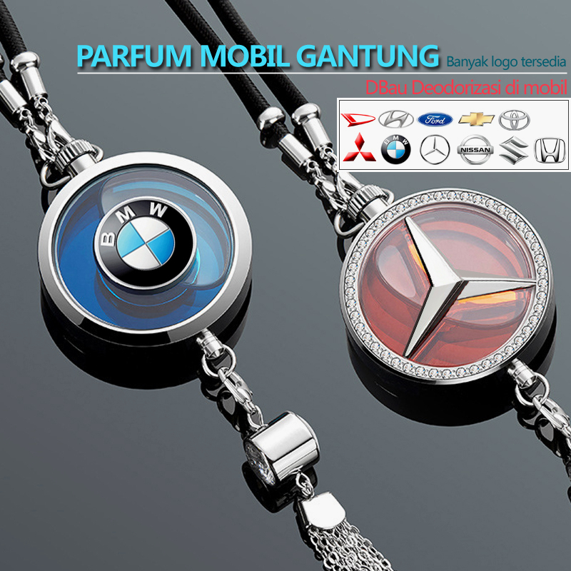 Jual 【Logo】Parfum mobil mewah Gantung tahan lama Pengharum ruangan ...