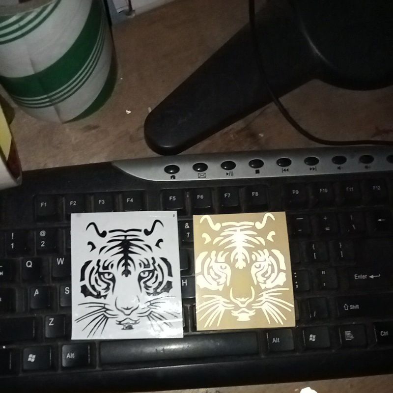 Jual stiker cutting kepala macan | Shopee Indonesia