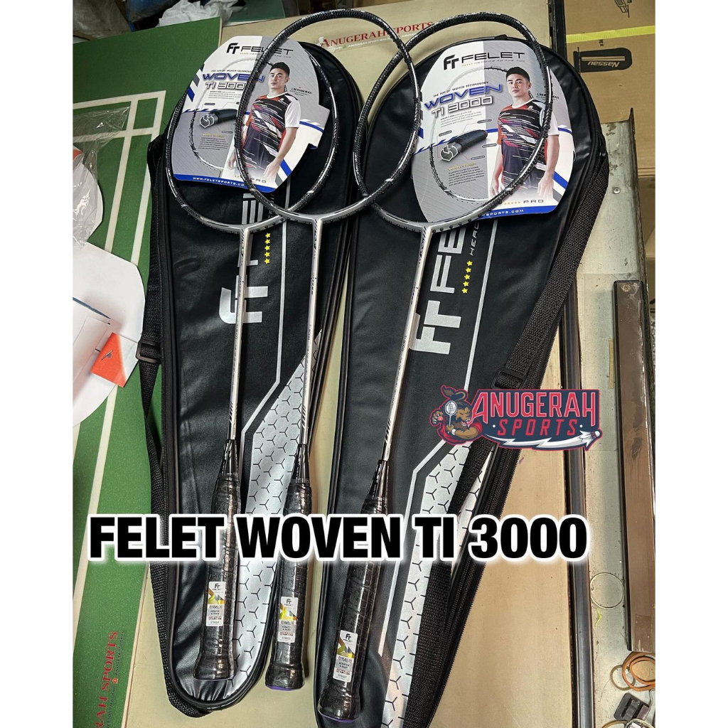 Jual Raket Badminton FELET PRO WOVEN TI 3000 ORIGINAL | Shopee Indonesia