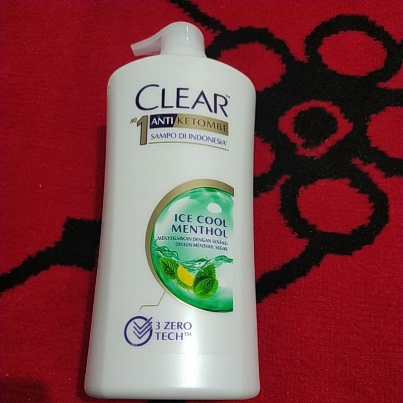 Jual Shampoo Clear Menthol 850ml | Shopee Indonesia
