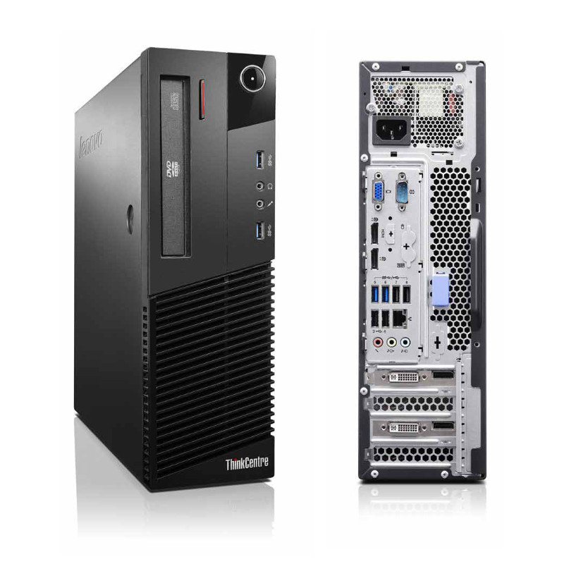 Jual cpu pc lenovo thinkcentre M83P core I7 Gen4-ram 8gb-ssd 256gb-dvd ...
