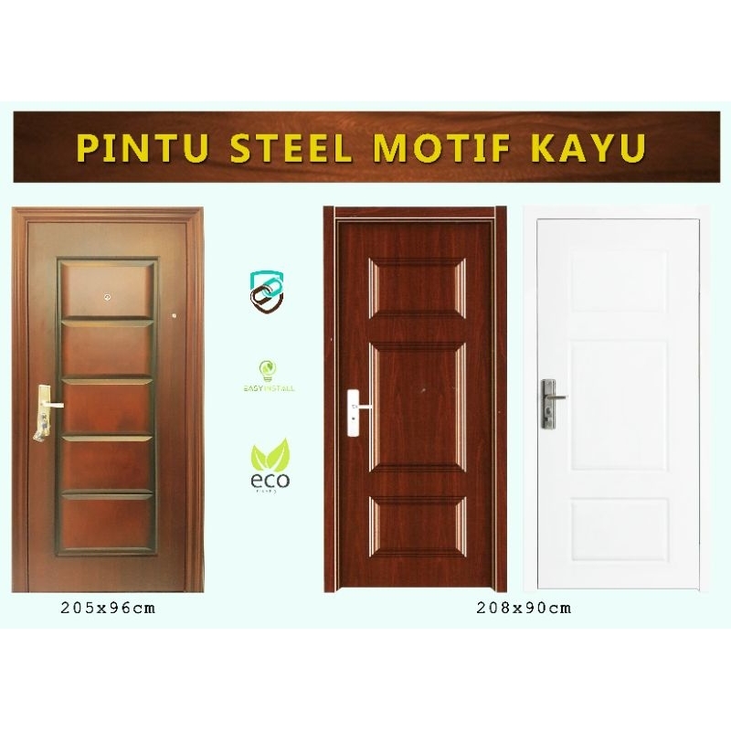 Jual Pintu Steel Golden | Shopee Indonesia